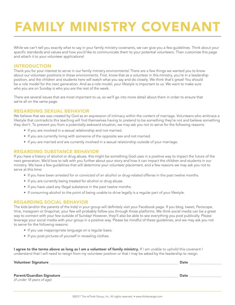 Ministrycovenant - CenterPointe