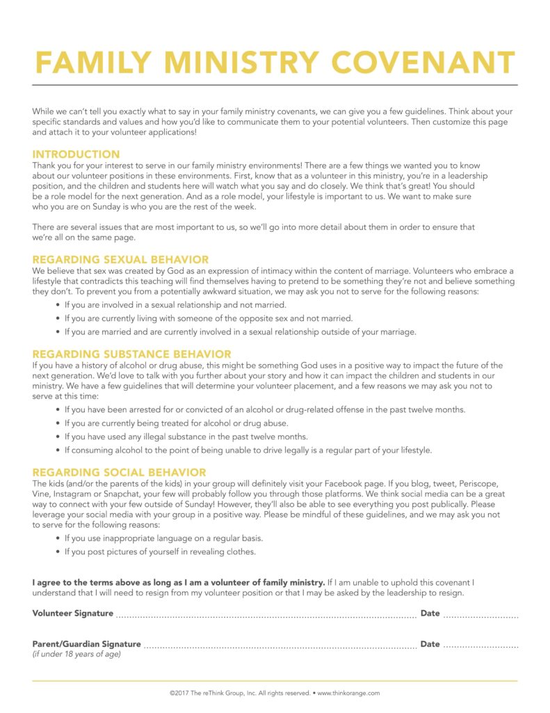 Ministrycovenant - CenterPointe